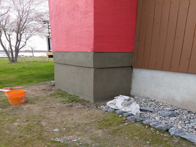 Parging - OMPC | Call for Free Estimate